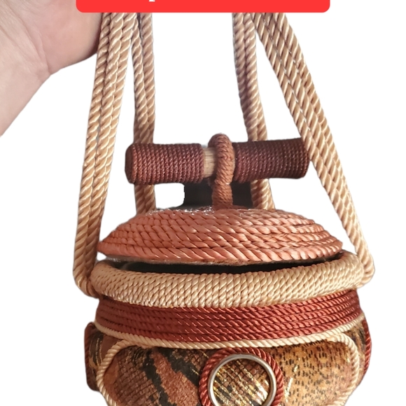 unknown | Bags | Vintage Small Unique Purse | Poshmark